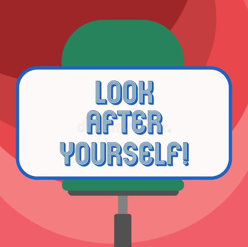 Look Yourself Stock Illustrations – 766 Look Yourself Stock ...