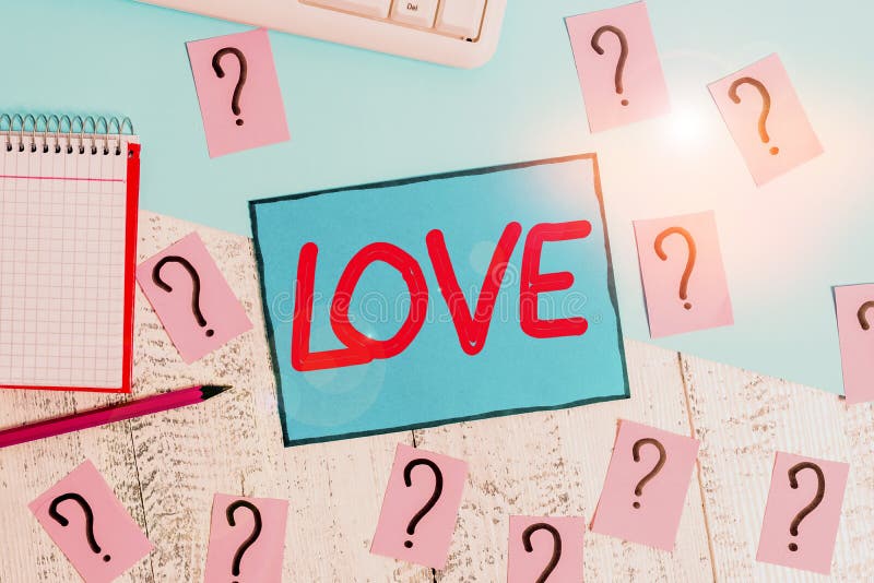 Text Sign Showing Love. Conceptual Photo Feeling of Strong or Constant ... Text Sign Showing Love. Conceptual Photo Feeling of Strong or Constant ...