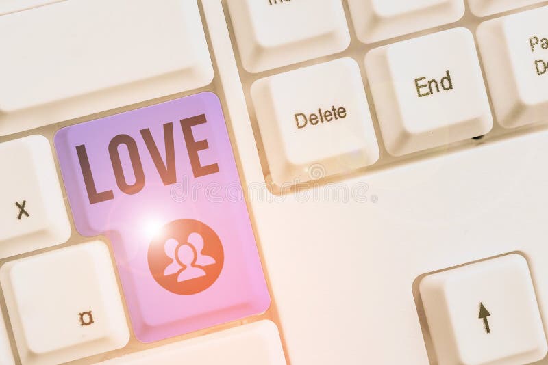 Text Sign Showing Love. Conceptual Photo Feeling of Strong or Constant ... Text Sign Showing Love. Conceptual Photo Feeling of Strong or Constant ...