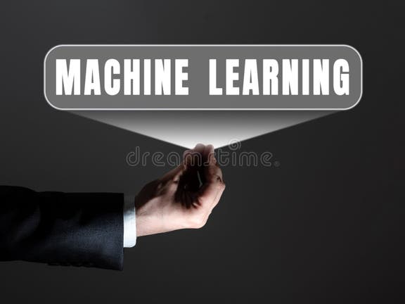 Text Sign Showing Machine Learning. Concept Meaning the Concept that a ...