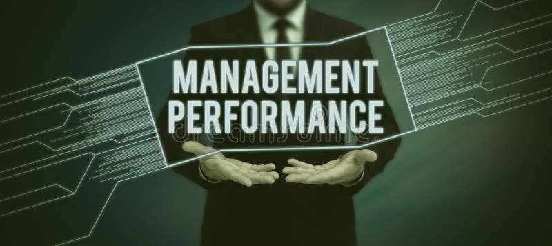 Text Sign Showing Management Performance. Concept Meaning Feedback on ... Text Sign Showing Management Performance. Concept Meaning Feedback on ...