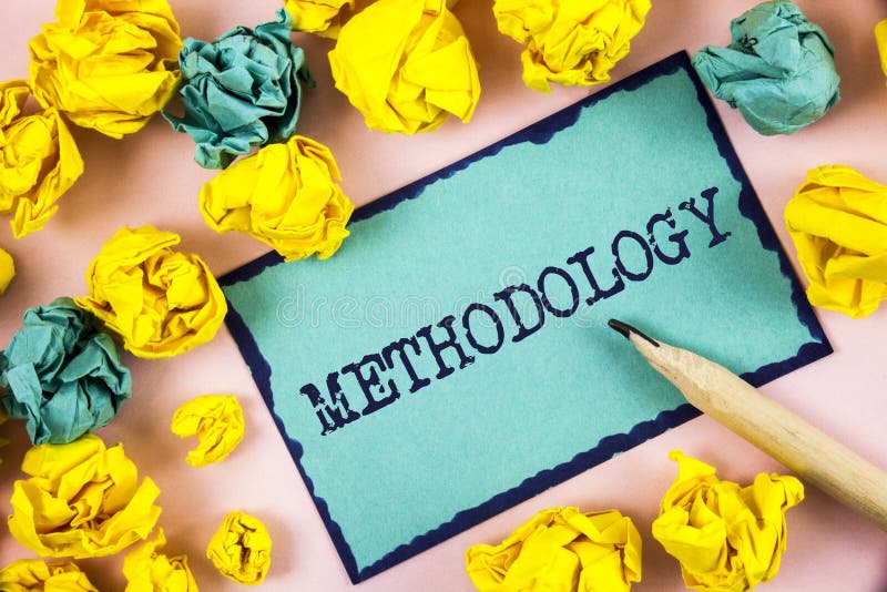 Text Sign Showing Methodology. Conceptual Photo System of Methods Used ...