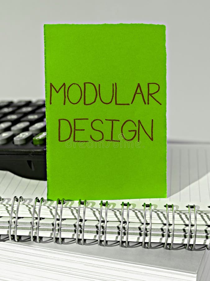 Text Sign Showing Modular Design. Internet Concept Product Designing To ... Text Sign Showing Modular Design. Internet Concept Product Designing To ...