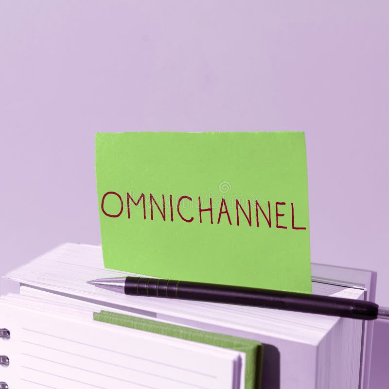 Text Sign Showing Omnichannel. Business Showcase Type of Retail that ... Text Sign Showing Omnichannel. Business Showcase Type of Retail that ...