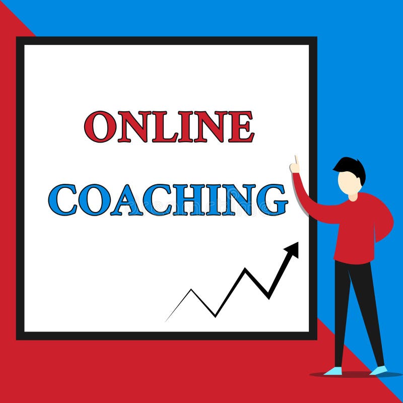 Text Sign Showing Online Coaching. Conceptual Photo Learning from ... Text Sign Showing Online Coaching. Conceptual Photo Learning from ...