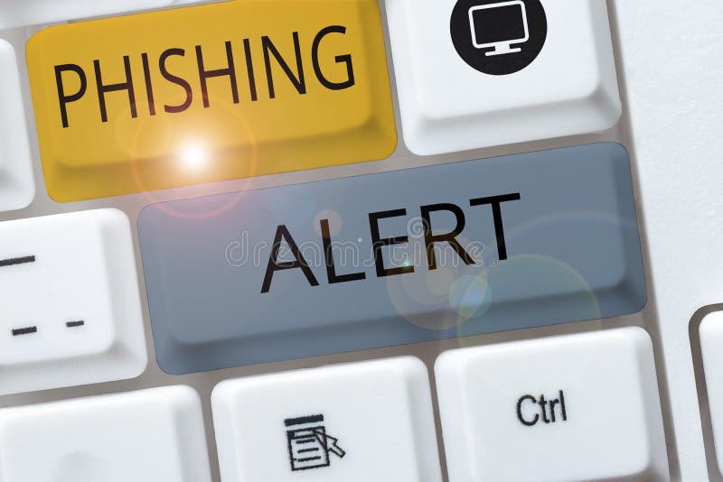 Text Sign Showing Phishing Alert. Word for Aware To Fraudulent Attempt ... Text Sign Showing Phishing Alert. Word for Aware To Fraudulent Attempt ...