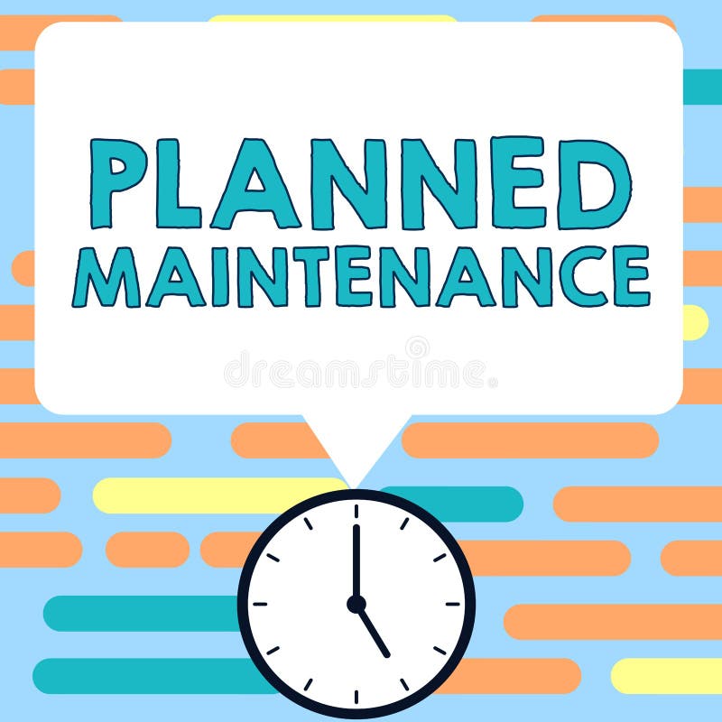 Scheduled Maintenance Stock Illustrations – 188 Scheduled Maintenance ...