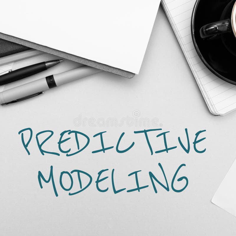 Text Showing Inspiration Predictive Modeling. Business Approach ...