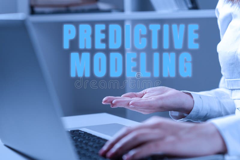 Text Sign Showing Predictive Modeling. Business Approach Maintenance ...