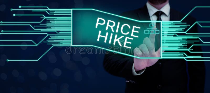 Text Sign Showing Price Hike. Business Approach Sum of Values that ... Text Sign Showing Price Hike. Business Approach Sum of Values that ...