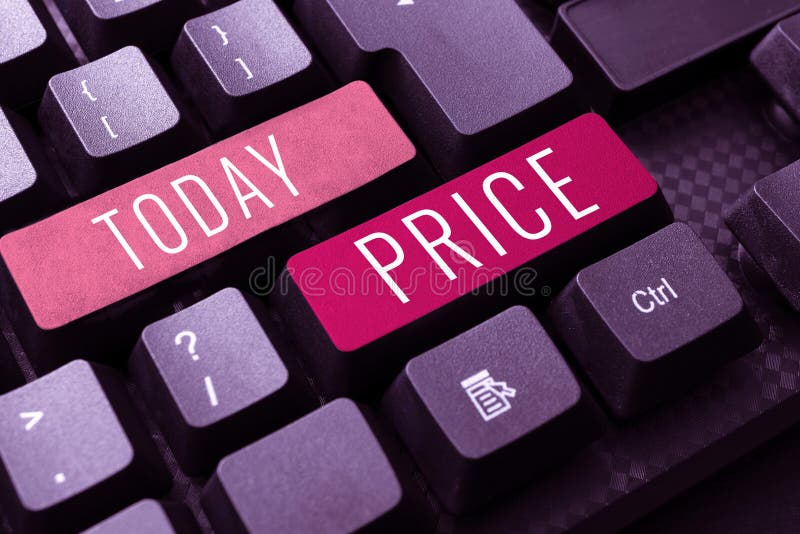 Text Sign Showing Price Word Written On Sum Of Values That Customer Gives Up To Gain The