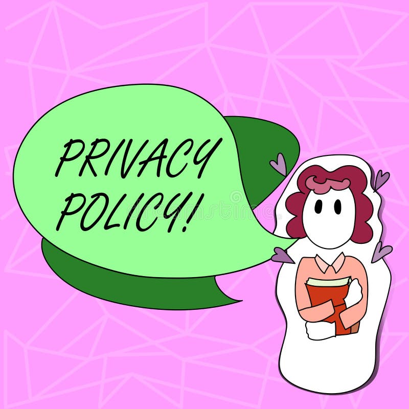 Text Sign Showing Privacy Policy. Conceptual Photo Document Information ...