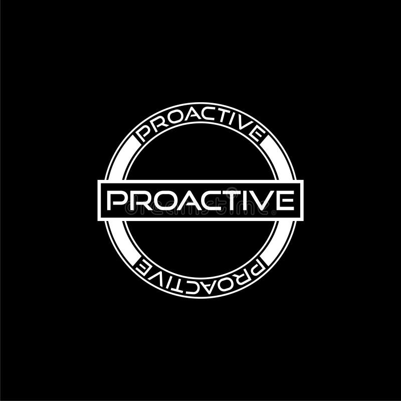 Proactive Vs Reactive Two Way Road Signs Choose Action Stock ...