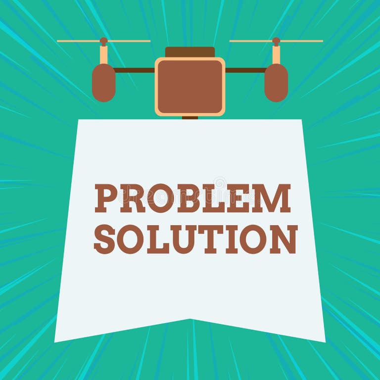 Text Sign Showing Problem Solution Conceptual Photo Solving Consists Of Using Generic Methods