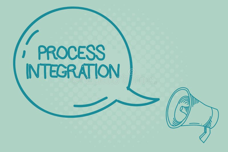 Text Sign Showing Process Integration. Conceptual Photo Connectivity of ... Text Sign Showing Process Integration. Conceptual Photo Connectivity of ...