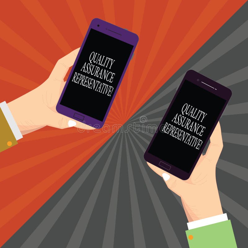 Text Sign Showing Quality Assurance Representative. Conceptual Photo ...