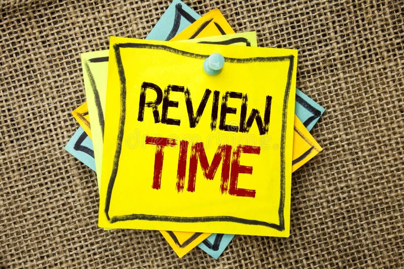 Text Sign Showing Review Time. Conceptual Photo Evaluating Survey ... Text Sign Showing Review Time. Conceptual Photo Evaluating Survey ...