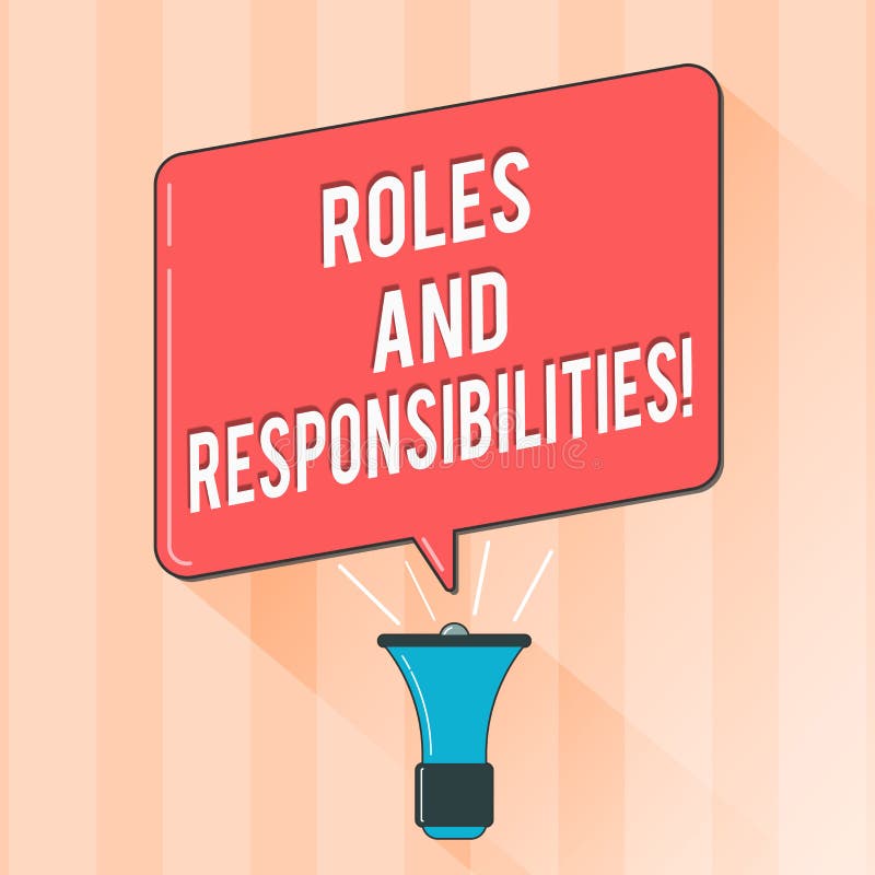 Roles Responsibilities Stock Illustrations – 243 Roles Responsibilities ...