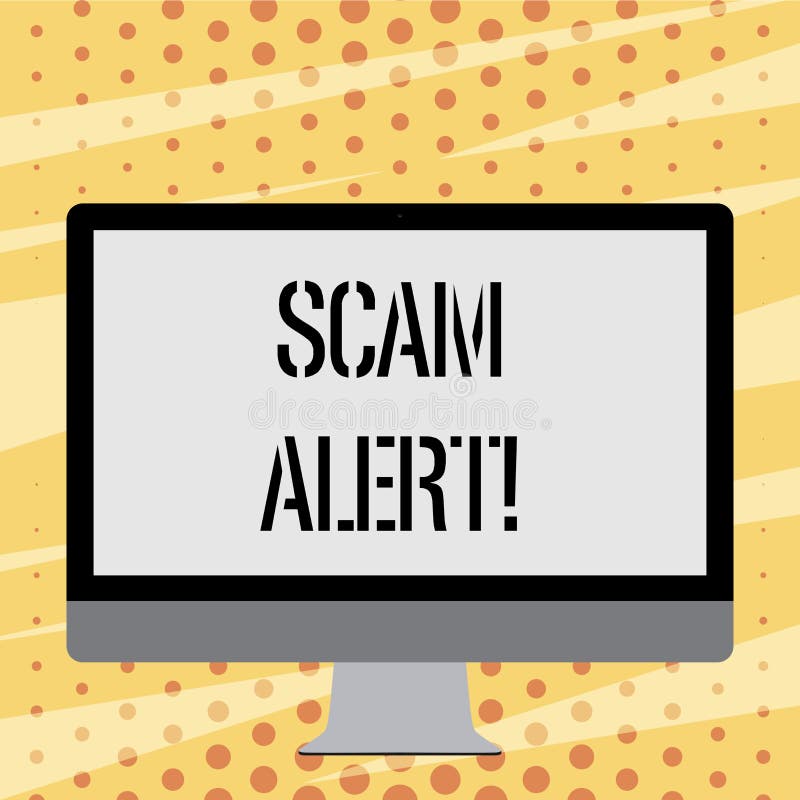 Text Sign Showing Scam Alert. Conceptual Photo Safety Warning To Avoid ... Text Sign Showing Scam Alert. Conceptual Photo Safety Warning To Avoid ...