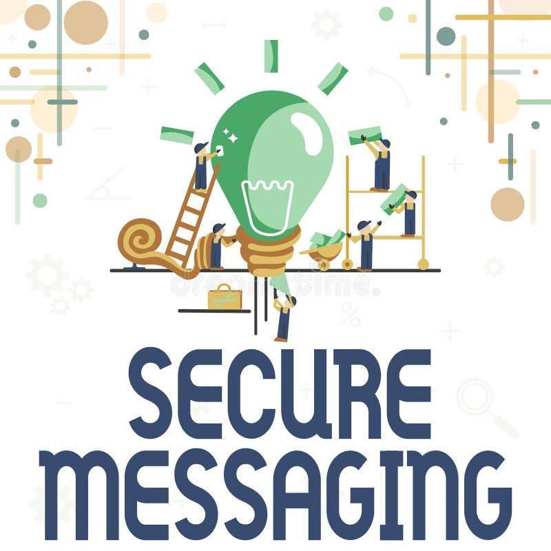 Messaging Secure Stock Illustrations – 562 Messaging Secure Stock ...
