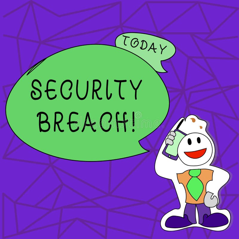 Text Sign Showing Security Breach. Conceptual Photo Unauthorized Access ... Text Sign Showing Security Breach. Conceptual Photo Unauthorized Access ...