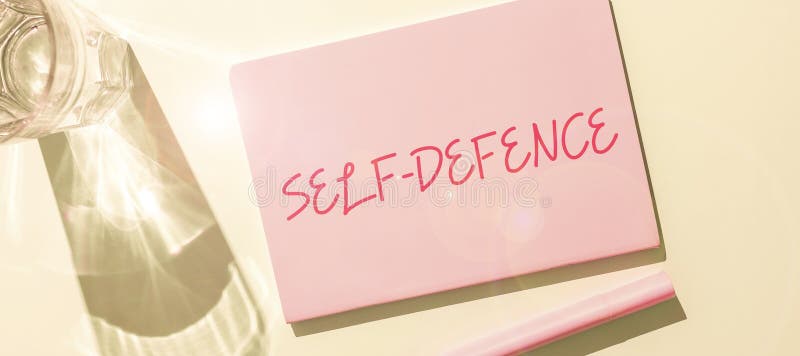 Text Showing Inspiration Self Defense. Business Showcase the Act of ... Text Showing Inspiration Self Defense. Business Showcase the Act of ...