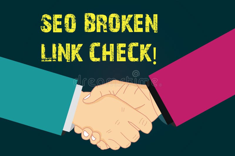Text Sign Showing Seo Broken Link Check. Conceptual Photo Search Engine ...