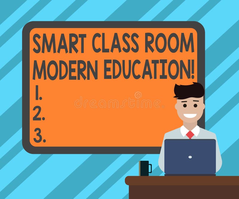 Text Sign Showing Smart Class Room Modern Education. Conceptual Photo ...