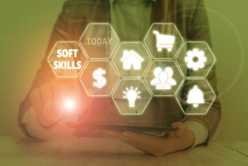 Text Sign Showing Soft Skills. Conceptual Photo Demonstratingal ... Text Sign Showing Soft Skills. Conceptual Photo Demonstratingal ...