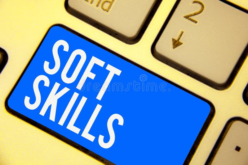 Text Sign Showing Soft Skills. Conceptual Photo Personal Attribute ... Text Sign Showing Soft Skills. Conceptual Photo Personal Attribute ...
