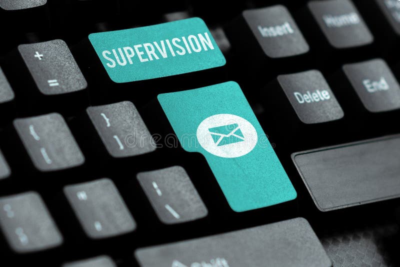 Text Sign Showing Supervision. Business Showcase Monitoring and ... Text Sign Showing Supervision. Business Showcase Monitoring and ...