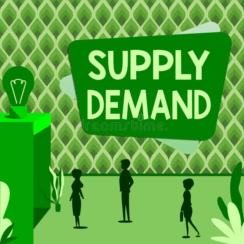 Hand Writing Sign Supply Demand. Business Concept Relationship between ... Hand Writing Sign Supply Demand. Business Concept Relationship between ...