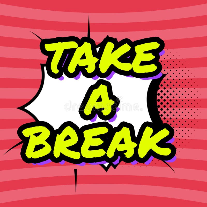 Comic Take Break Stock Illustrations – 139 Comic Take Break Stock ...