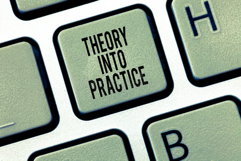 Text Sign Showing Theory into Practice. Conceptual Photo Hands on ... Text Sign Showing Theory into Practice. Conceptual Photo Hands on ...