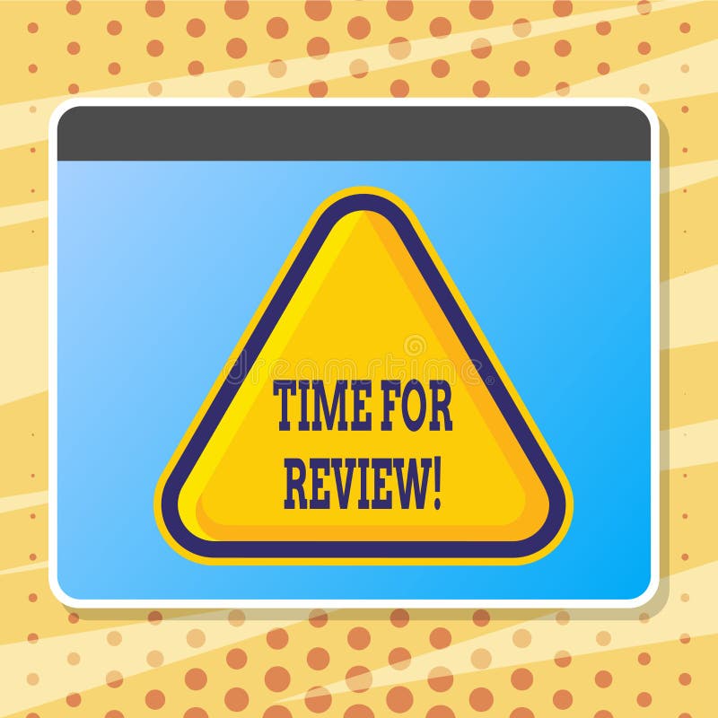 Text Sign Showing Time for Review. Conceptual Photo Evaluation Feedback ... Text Sign Showing Time for Review. Conceptual Photo Evaluation Feedback ...