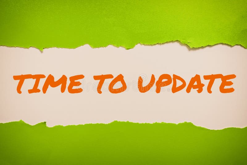 Text Caption Presenting Time To Update. Business Concept System ... Text Caption Presenting Time To Update. Business Concept System ...