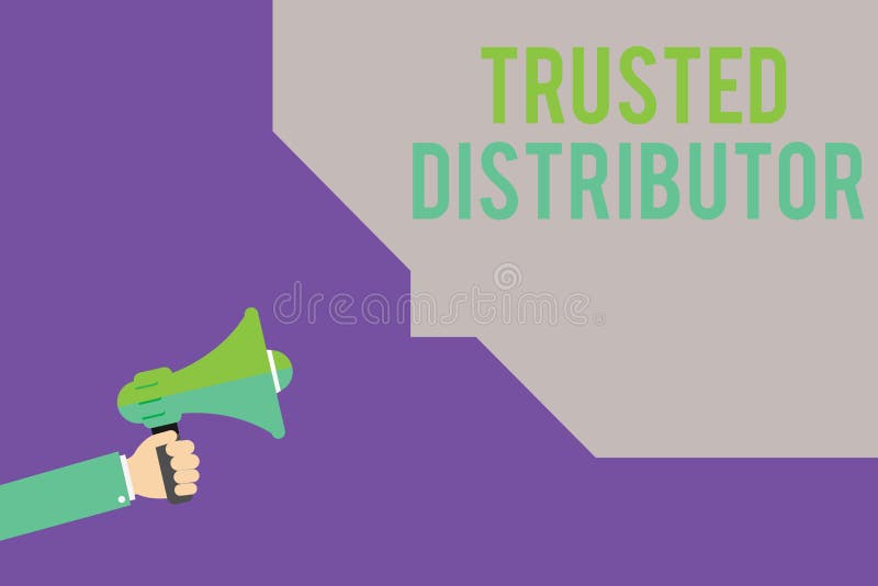Text Sign Showing Trusted Distributor. Conceptual Photo Authorized ... Text Sign Showing Trusted Distributor. Conceptual Photo Authorized ...