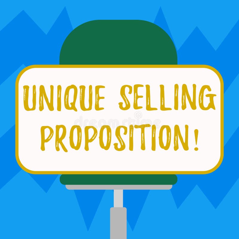 Unique Selling Proposition Stock Illustrations – 177 Unique Selling ...
