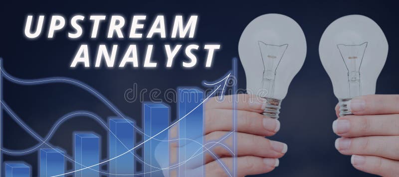 Conceptual Caption Upstream Analyst. Business Idea Process of ...