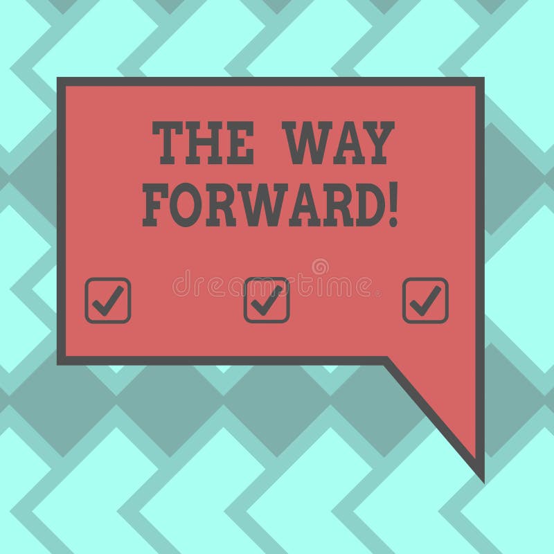 Way Forward Stock Illustrations – 22,675 Way Forward Stock ...