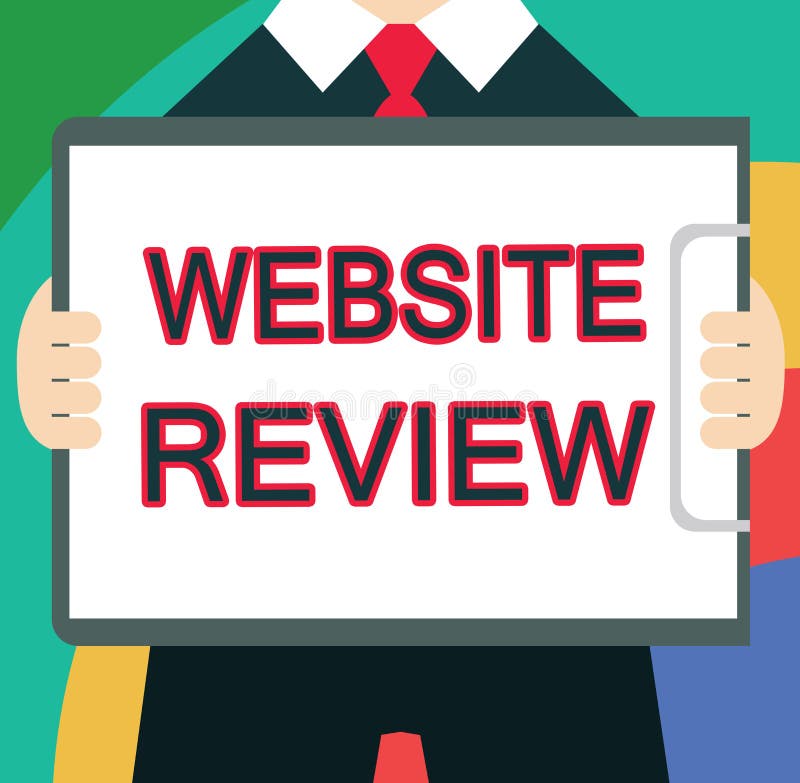 Text Sign Showing Website Review. Conceptual Photo Reviews that Can Be ... Text Sign Showing Website Review. Conceptual Photo Reviews that Can Be ...