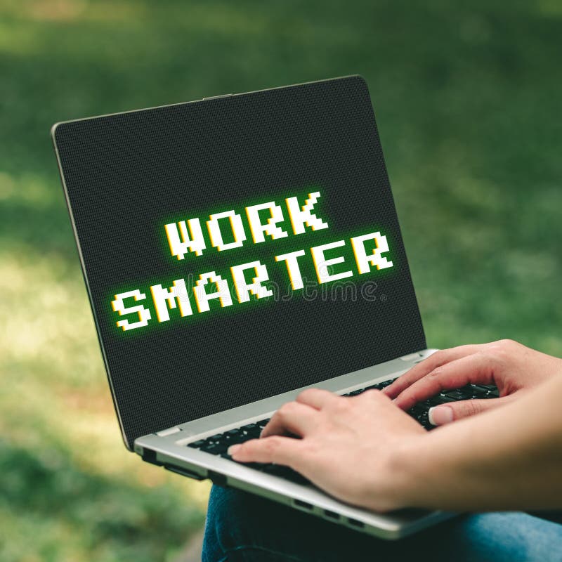 Text Sign Showing Work Smarter. Word Written on Ask First To Avoid ... Text Sign Showing Work Smarter. Word Written on Ask First To Avoid ...