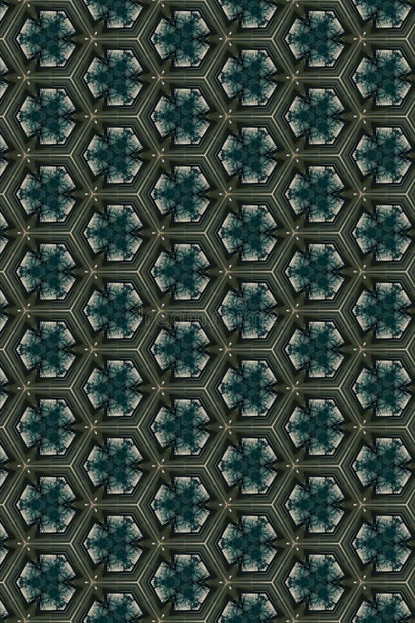 Text Space Geometric Tiles on Floor or Wall Wallpaper Stock ...