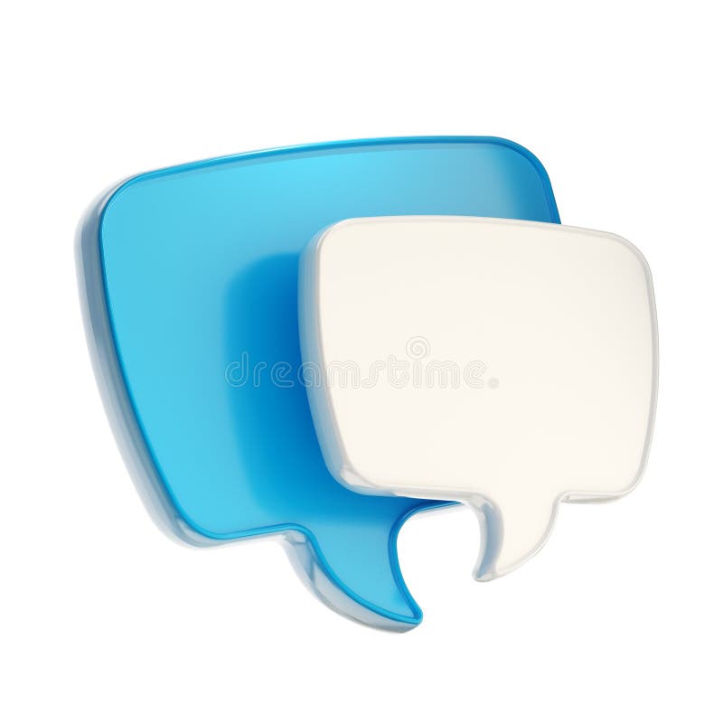 Text Speech Bubble Icon Isolated Stock Illustration - Illustration of ...