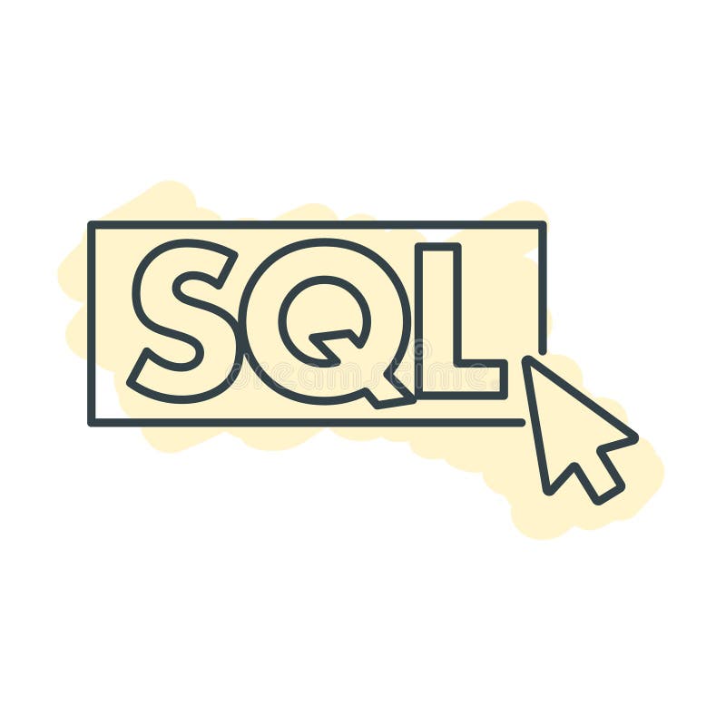 Text SQL Structured Query Language Sigh Stroke Symbol Stock ... Text SQL Structured Query Language Sigh Stroke Symbol Stock ...