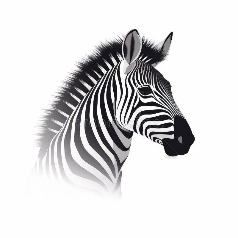 Zebra Face Front