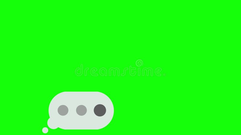 Text Typing in Messenger, Sending Message Stock Video - Video of ...