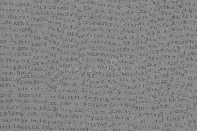 Text Written on Paper in Various Languages Stock Image - Image of ...