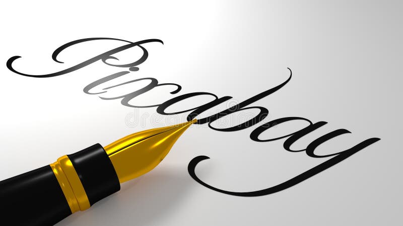 Text, Yellow, Font, Calligraphy Stock Image - Image of line, logo: 97218531