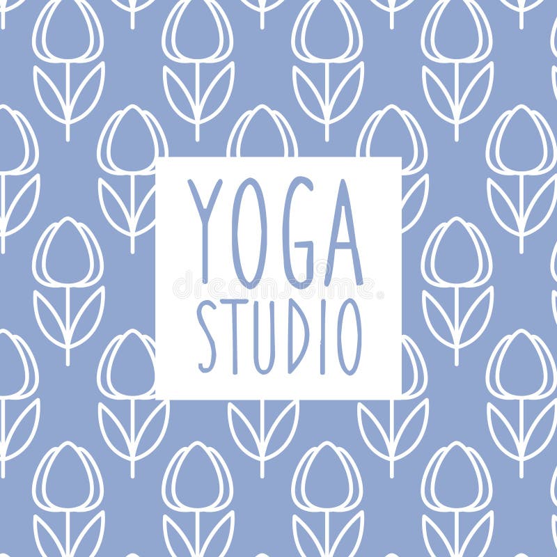 Yoga Studio Business Card Template with Front and Back Side ...